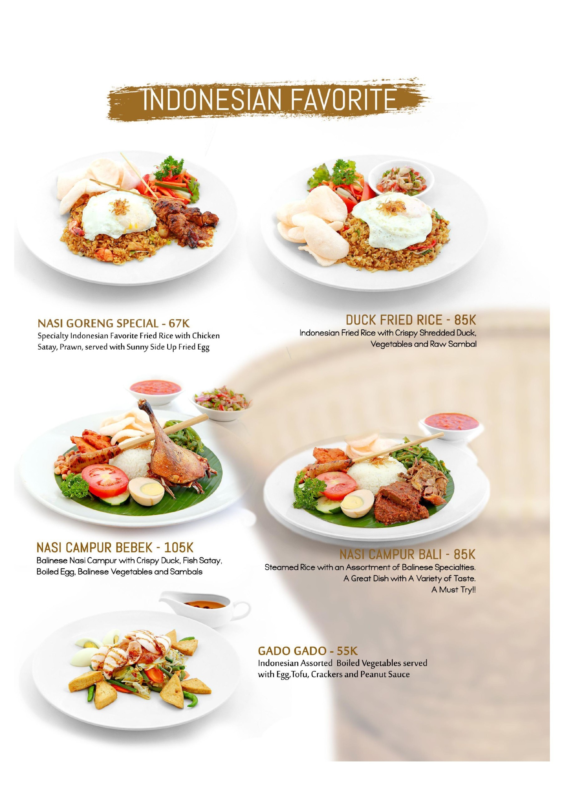 Bebek Bengil – Nusa Dua 11:00-20:00 髒鴨子 OK – NeverneverLand in Bali 你的忘憂地