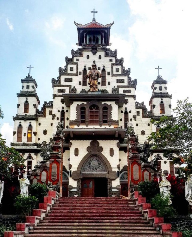 Palasari Sacred Heart Catholic Church – Jembrana 天主教堂 OK ...