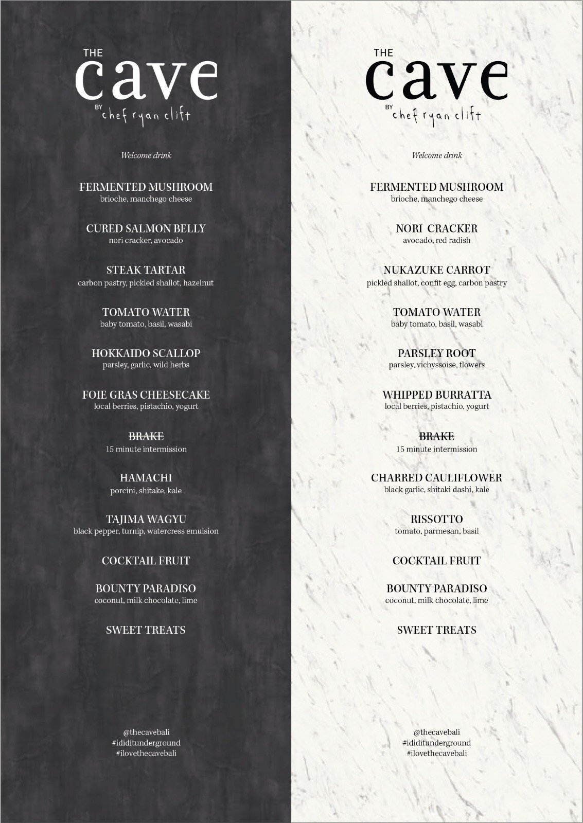 The Cave by Chef Ryan Clift@The Edge – Uluwatu 12:30-14:30/Thur-Sun ...